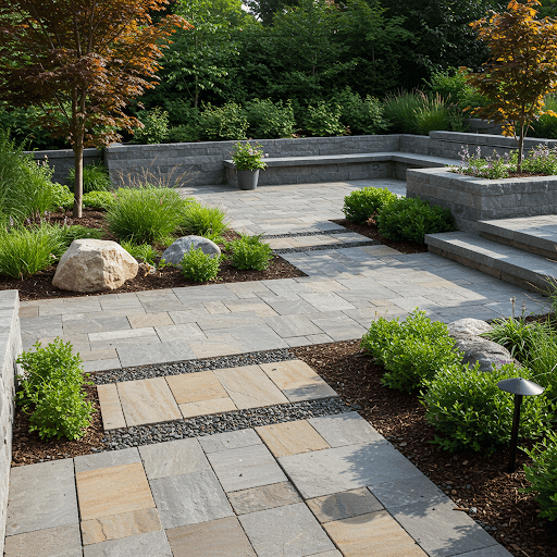 Hardscaping Pavers, ledger Panels, pool copings - Hey Tiles