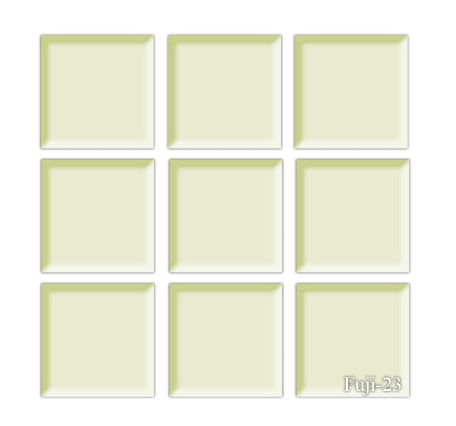 4″x4 Fuji Lime Green Glazed Porcelain Tile – Hey Tiles