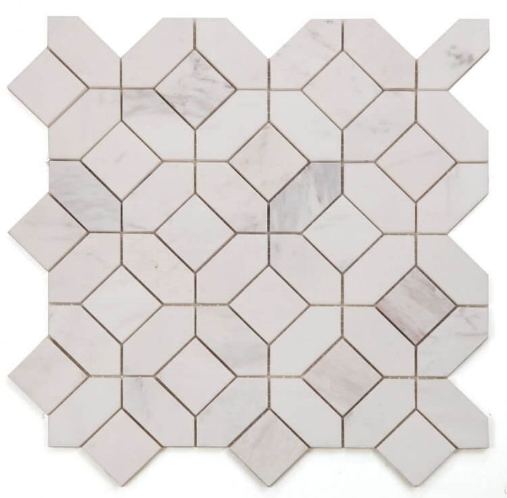 Hexagon Tiles and Mosaics, marble hexagon tiles – Hey Tiles
