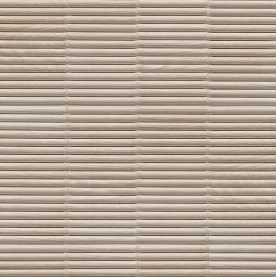 Sinfonia Piano Abedul Porcelain Wall Tile 3D Fluted Design - Hey Tiles