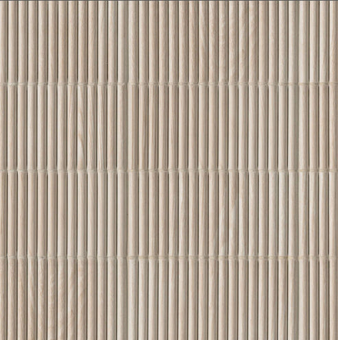 Sinfonia Piano Abedul Porcelain Wall Tile 3D Fluted Design - Hey Tiles