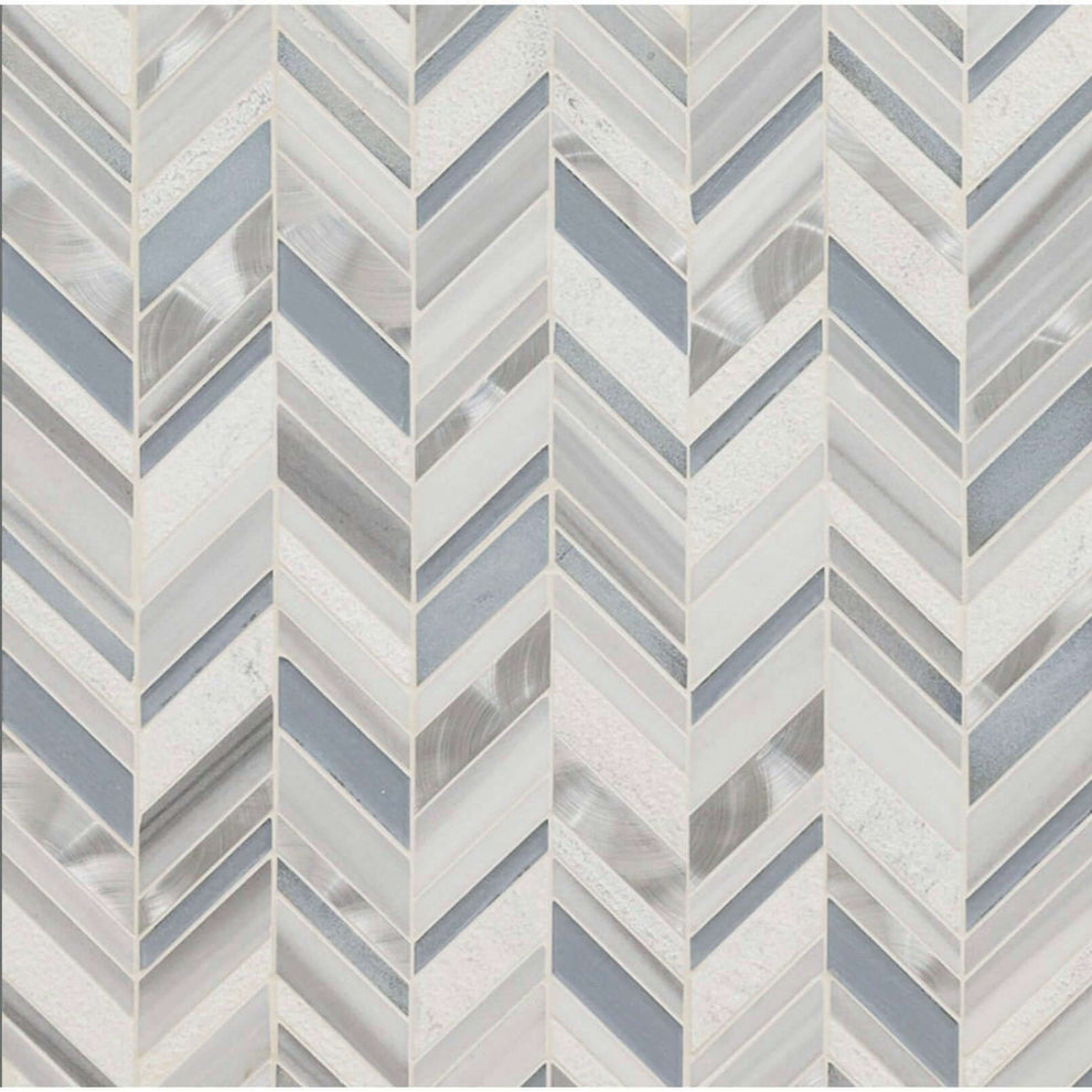 MSI Harlow Chevron Mosaic Tile - Hey Tiles
